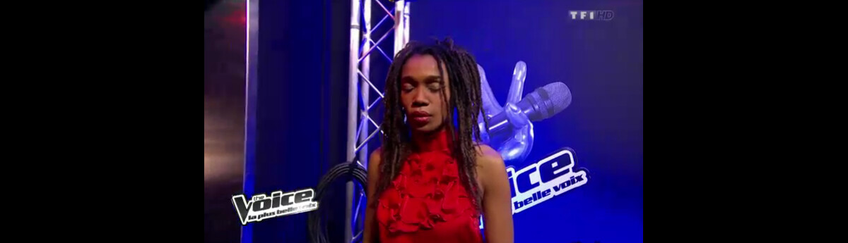 Photo : Prestation de Kristel Adams dans The Voice sur TF1 samedi 17 ...