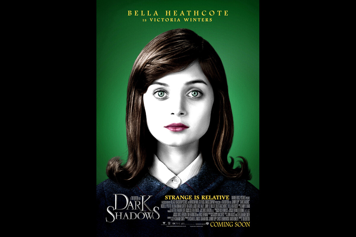 Photo : Affiche du film Dark Shadows de Tim Burton - Purepeople