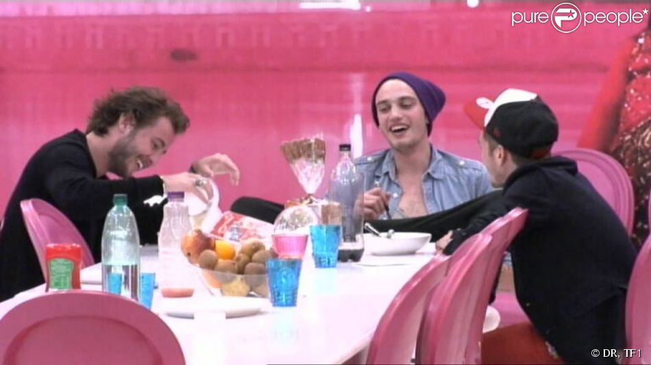 Alex, Julien et Yoann dans Secret Story 6 - Purepeople