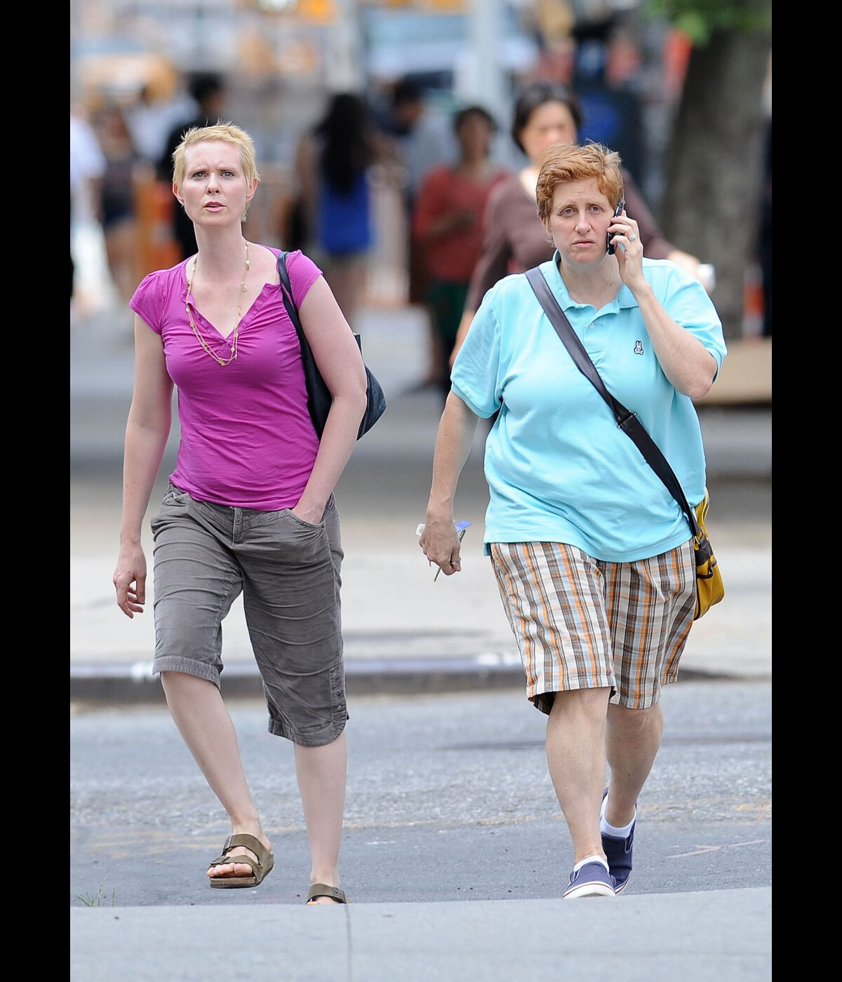 Cynthia Nixon Samantha Mozes