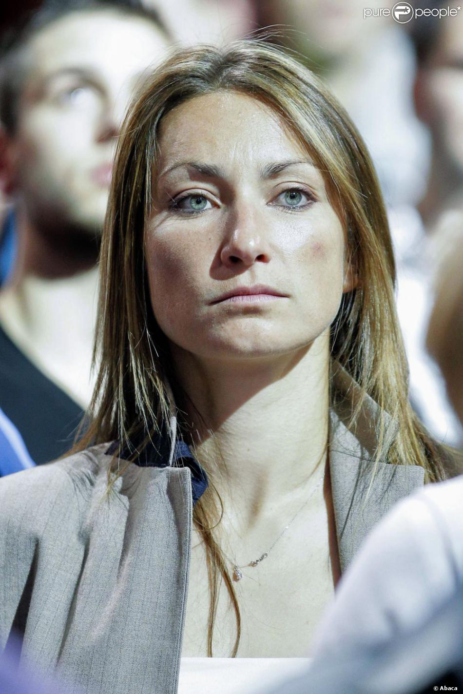 Gaetane Thiney le 15 juillet 2012 lors du match entre l'équipe de ...