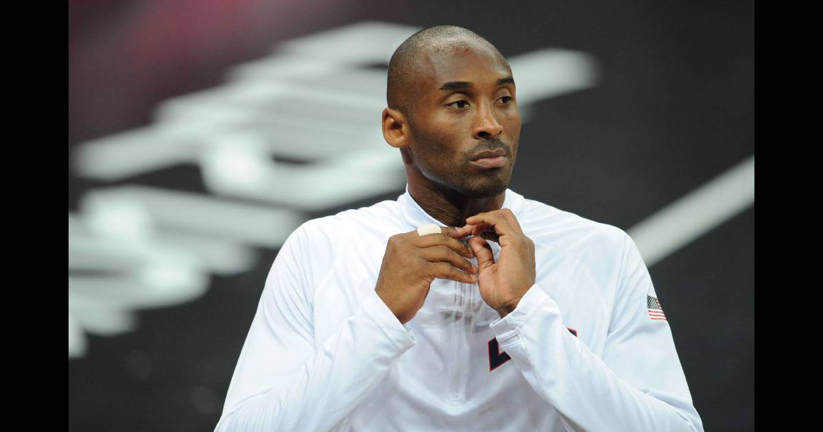 Kobe Bryant lors de la rencontre entre l'équipe de France et Team USA ...