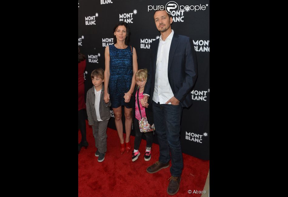 Rupert Sanders avec sa femme Liberty Ross et leurs enfants Tennyson et ...