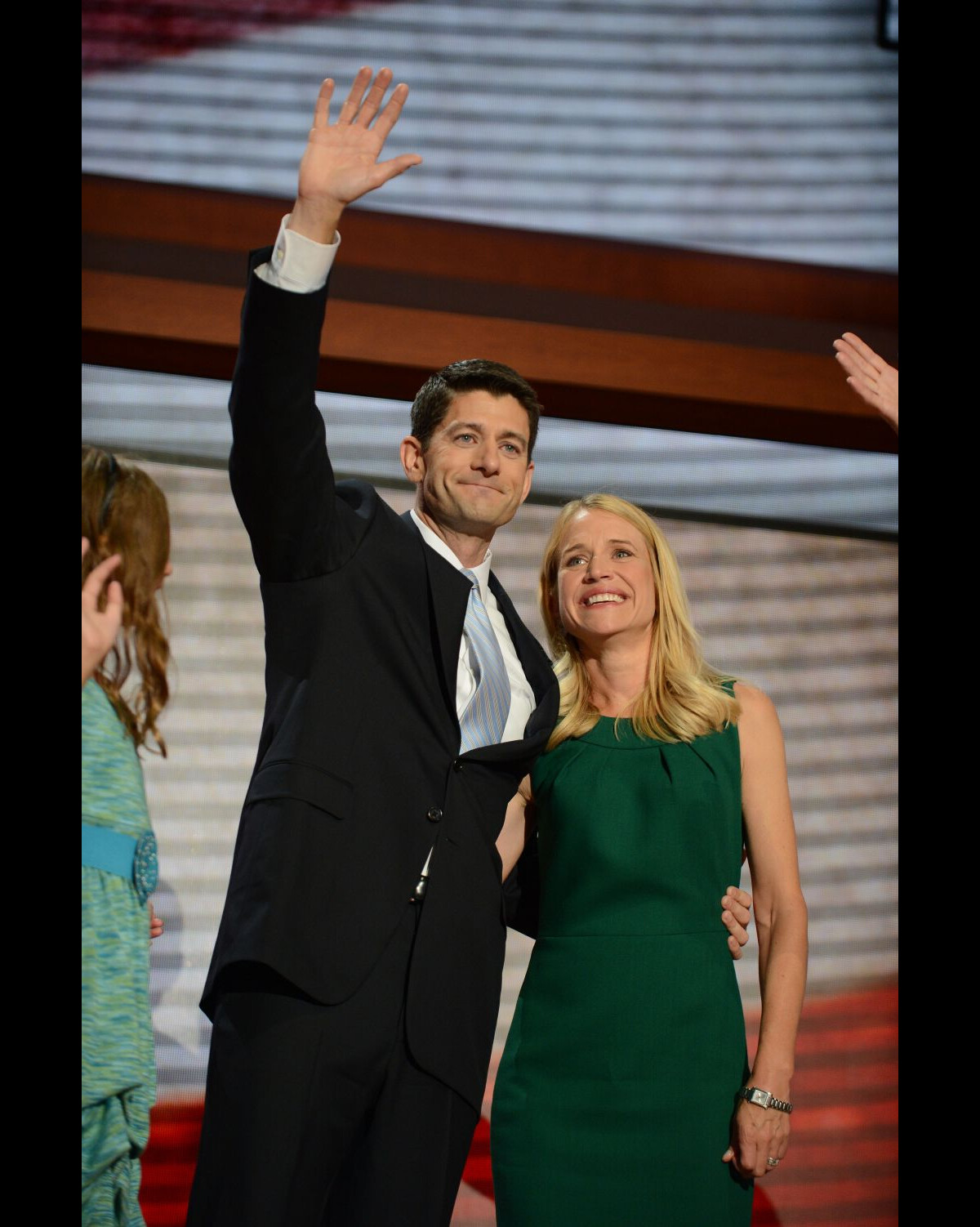 Photo : Janna Ryan accompagnait son mari Paul Ryan lors du congrès ...