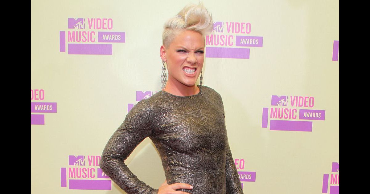 Pink aux MTV Video Music Awards, à Los Angeles, le 6 septembre 2012 ...