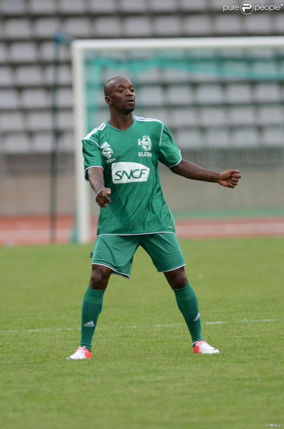 Claude Makelele lors d'un match de gala opposant le Variété Club de ...