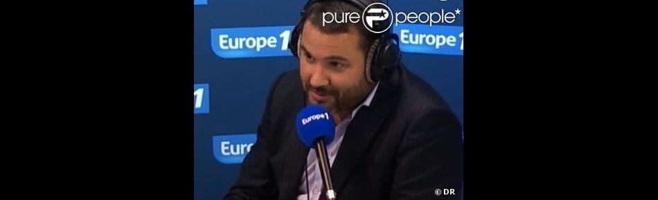 Bruce Toussaint, animateur d'Europe 1 Matin, du lundi au vendredi ...