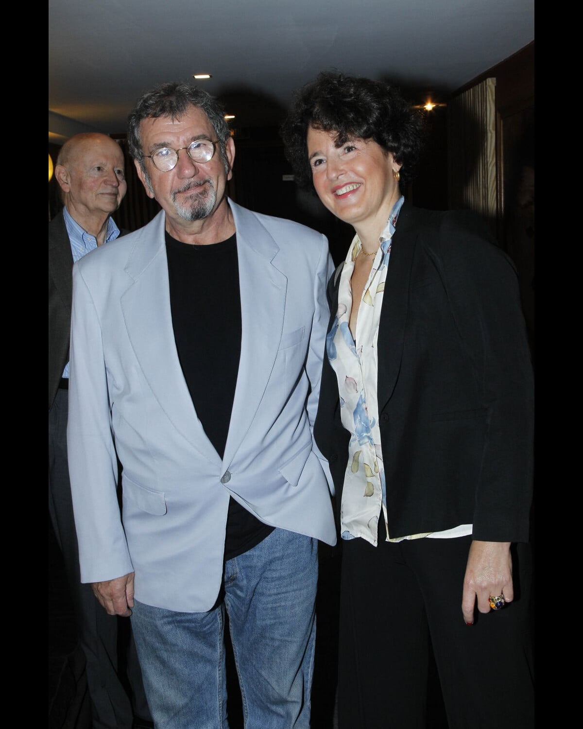 Photo : Richard Gotainer et sa femme à la soirée où Arlette Gordon a ...