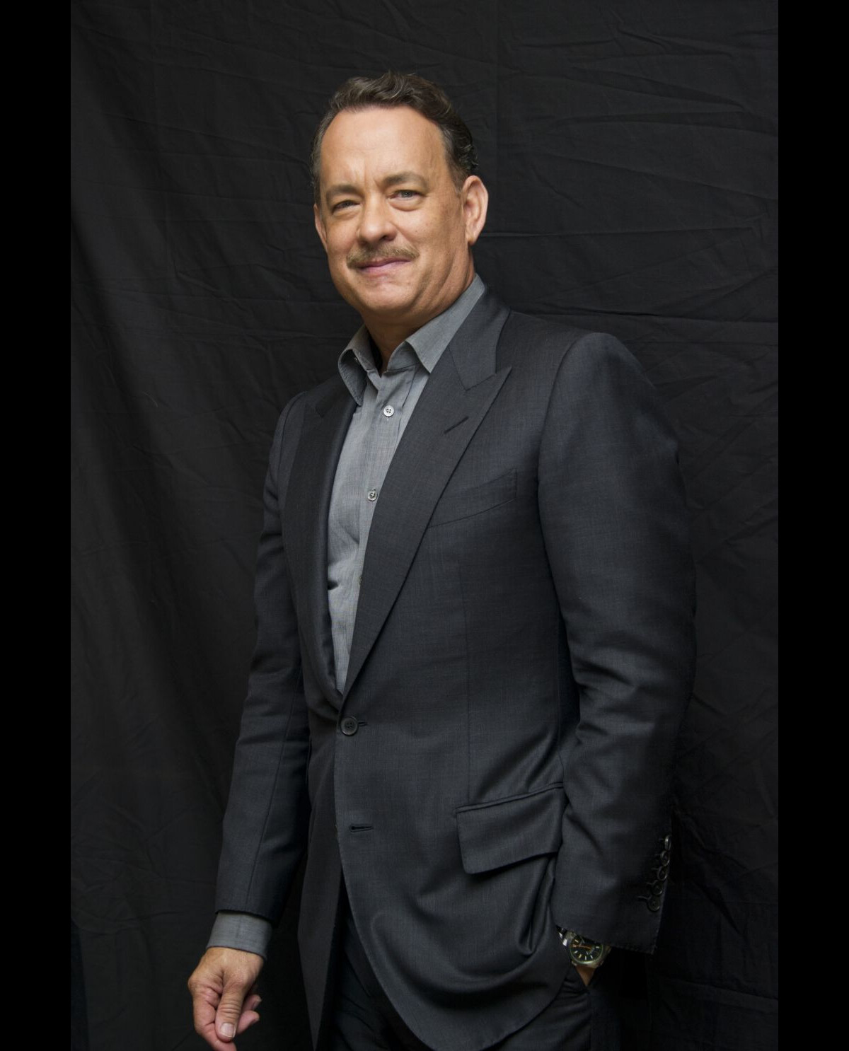Photo : Tom Hanks lors de la conférence de presse du film Cloud Atlas à ...