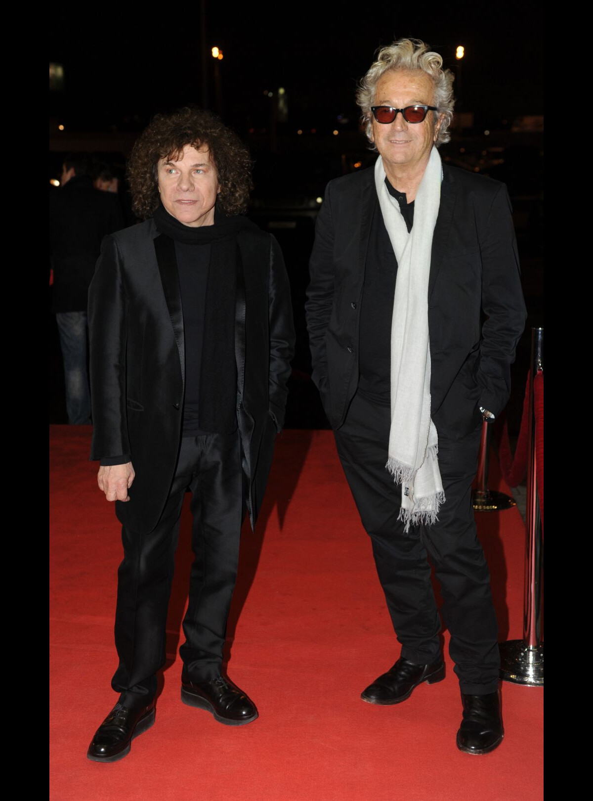 Photo : Luc Plamondon et Richard Cocciante assistent au spectacle de ...