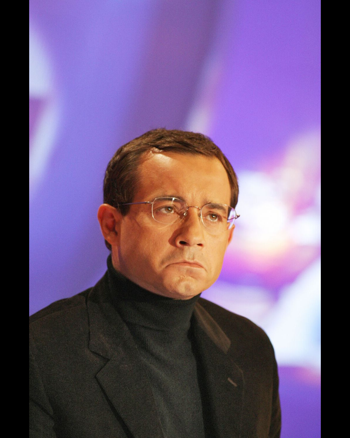 Photo : Jean-Luc Delarue à Paris le 16 janvier 2005. - Purepeople