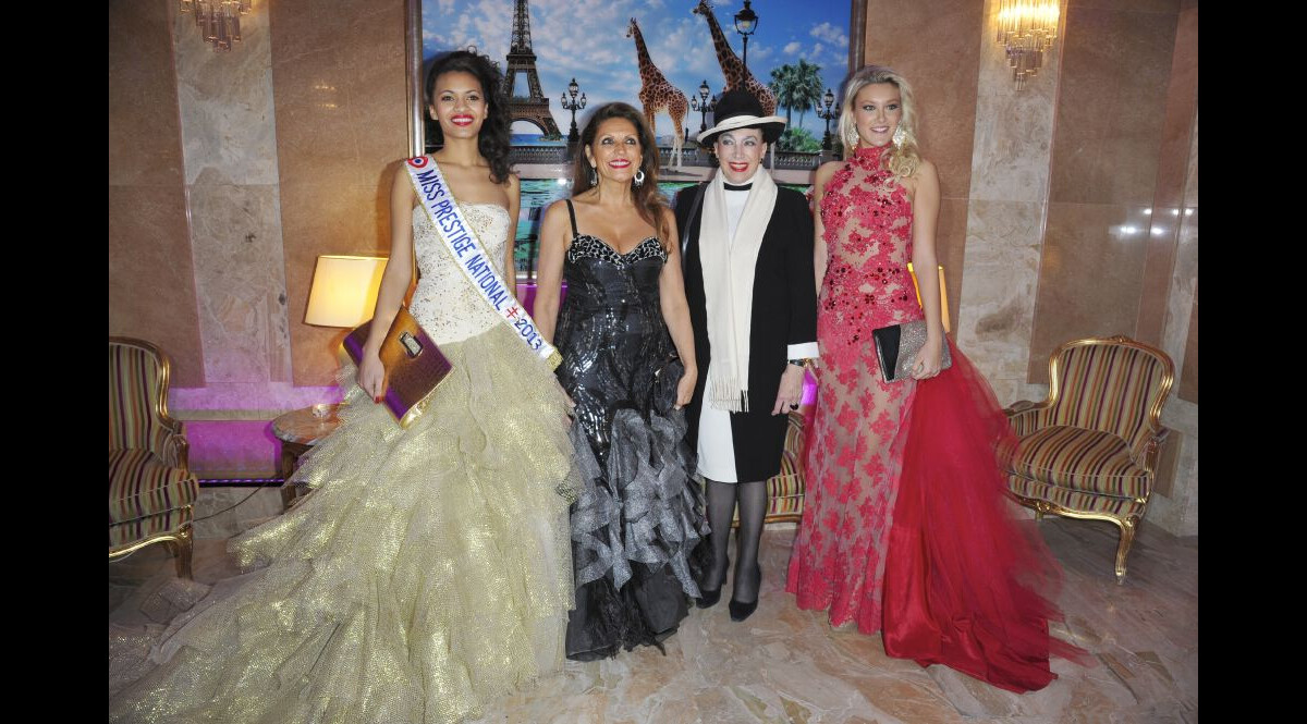 Photo : Auline Grac, Miss Prestige National, en compagnie de Geneviève ...