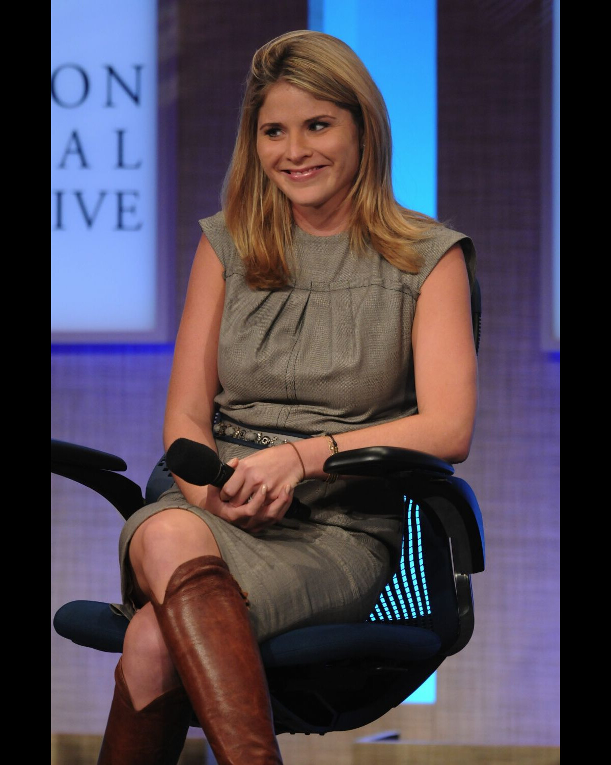 Photo : Jenna Bush à New York le 22 septembre 2010. - Purepeople