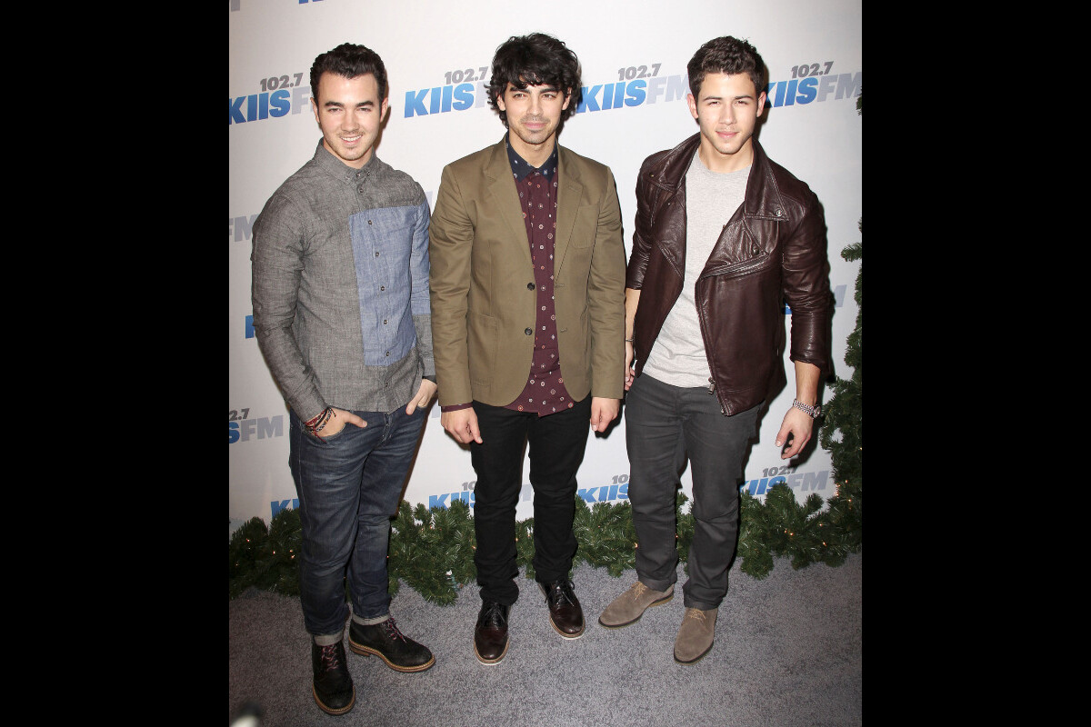 Photo : Les Jonas Brothers à la soirée Jingle Ball 2012, organisée par ...