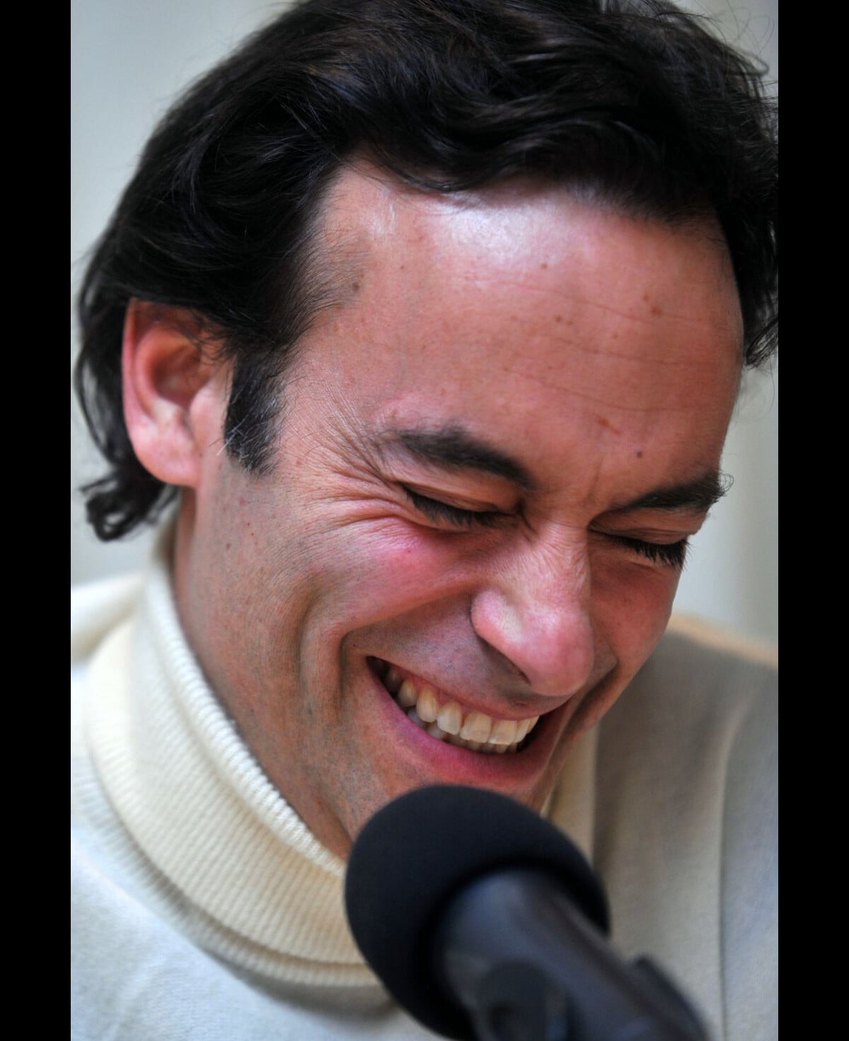 Photo : Anthony Delon lors de la conférence de presse précédant le bal ...