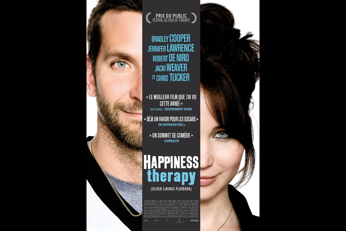 Photo : Affiche du film Happiness Therapy - Purepeople