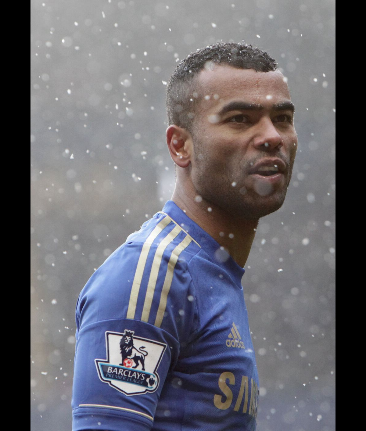 Photo : Ashley Cole lors du match entre Chelsea et Arsenal le 20 ...