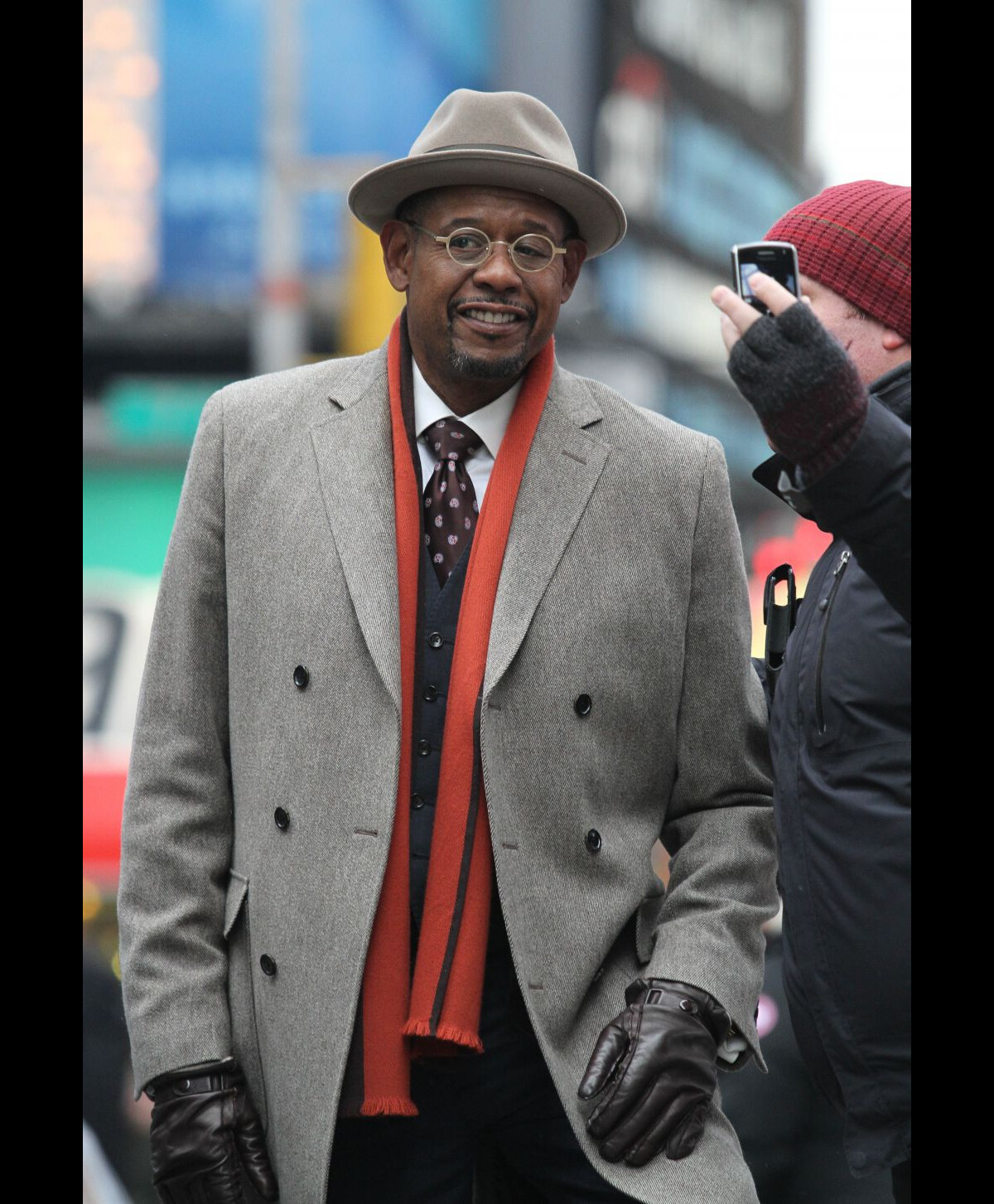 Photo : Forest Whitaker photographié sur le tournage du film Black ...