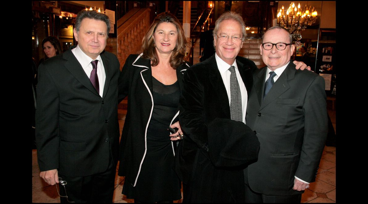 Photo : Christian Azzopardi, Bernard et Zana Murat et Francis Nani lors ...