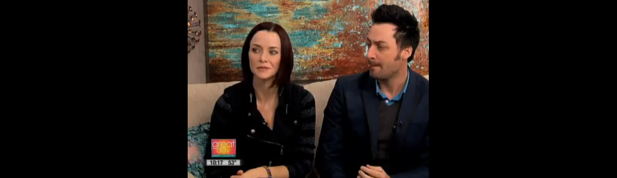 Photo : Annie Wersching et son mari Stephen Full en interview en ...