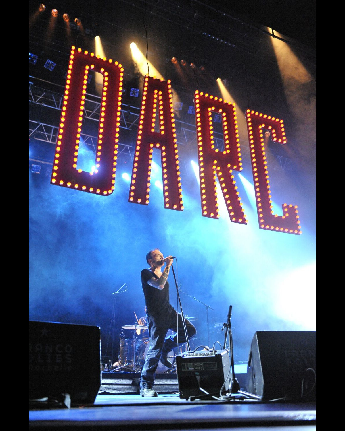 Photo : Daniel Darc aux Francofolies de La Rochelle, le 15 juillet 2008 ...
