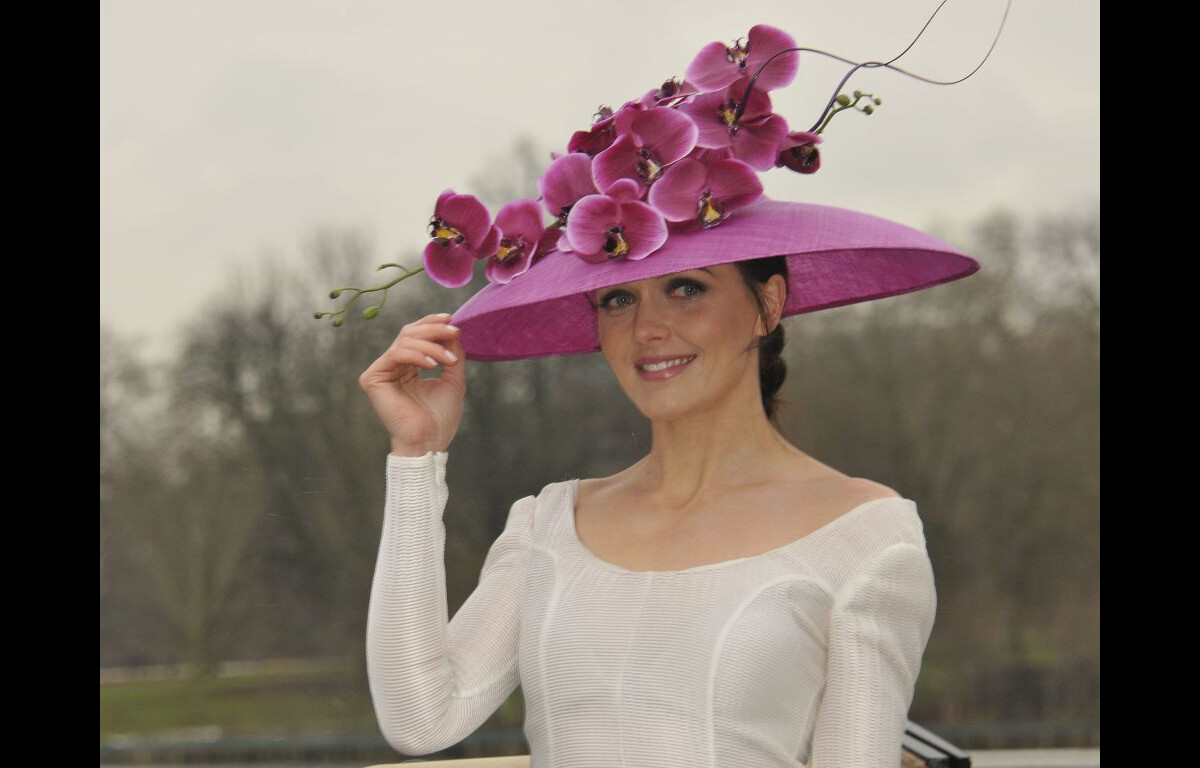 Photo : Victoria Pendleton lors d'une séance shooting pour le lancement ...