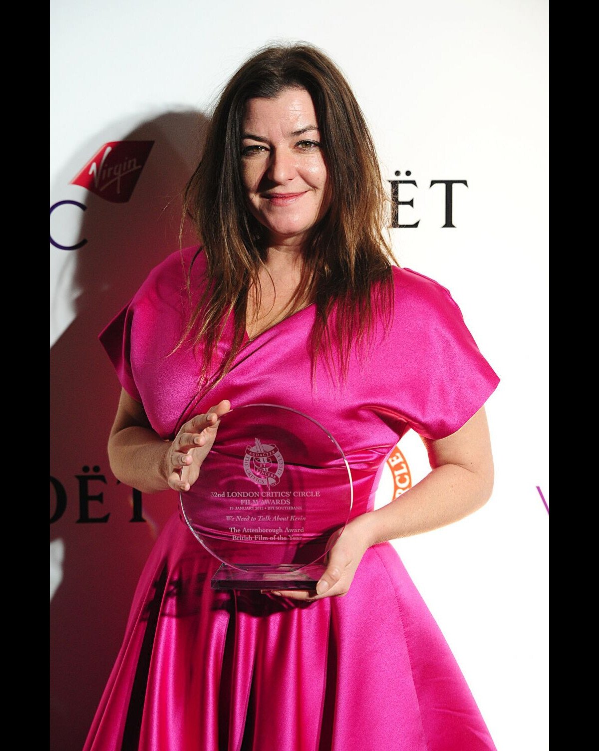 Photo : Lynne Ramsay gagne le trophée de British Film Of The Year aux ...