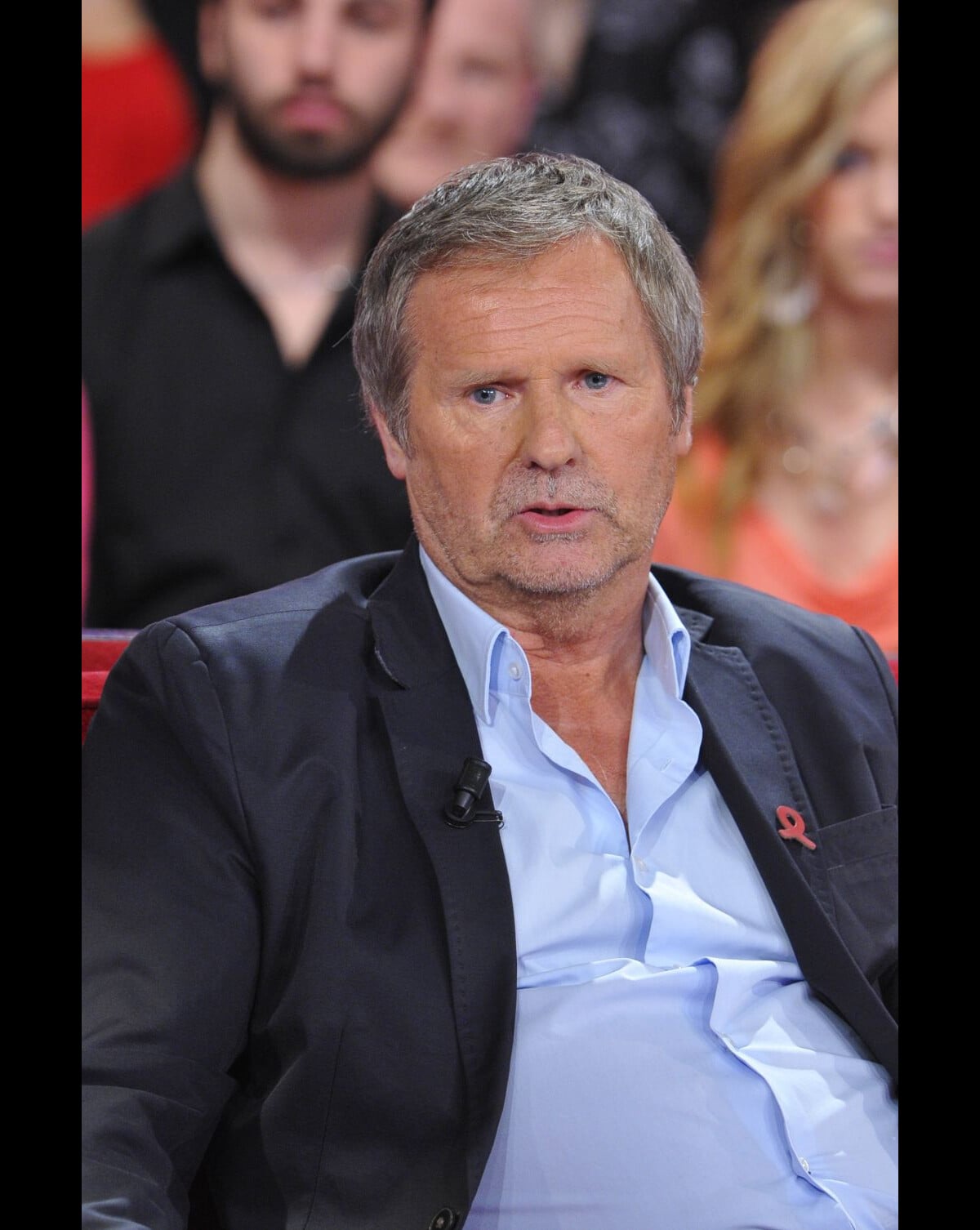 Photo : André Tota lors de l'enregistrement de l'émission Vivement ...