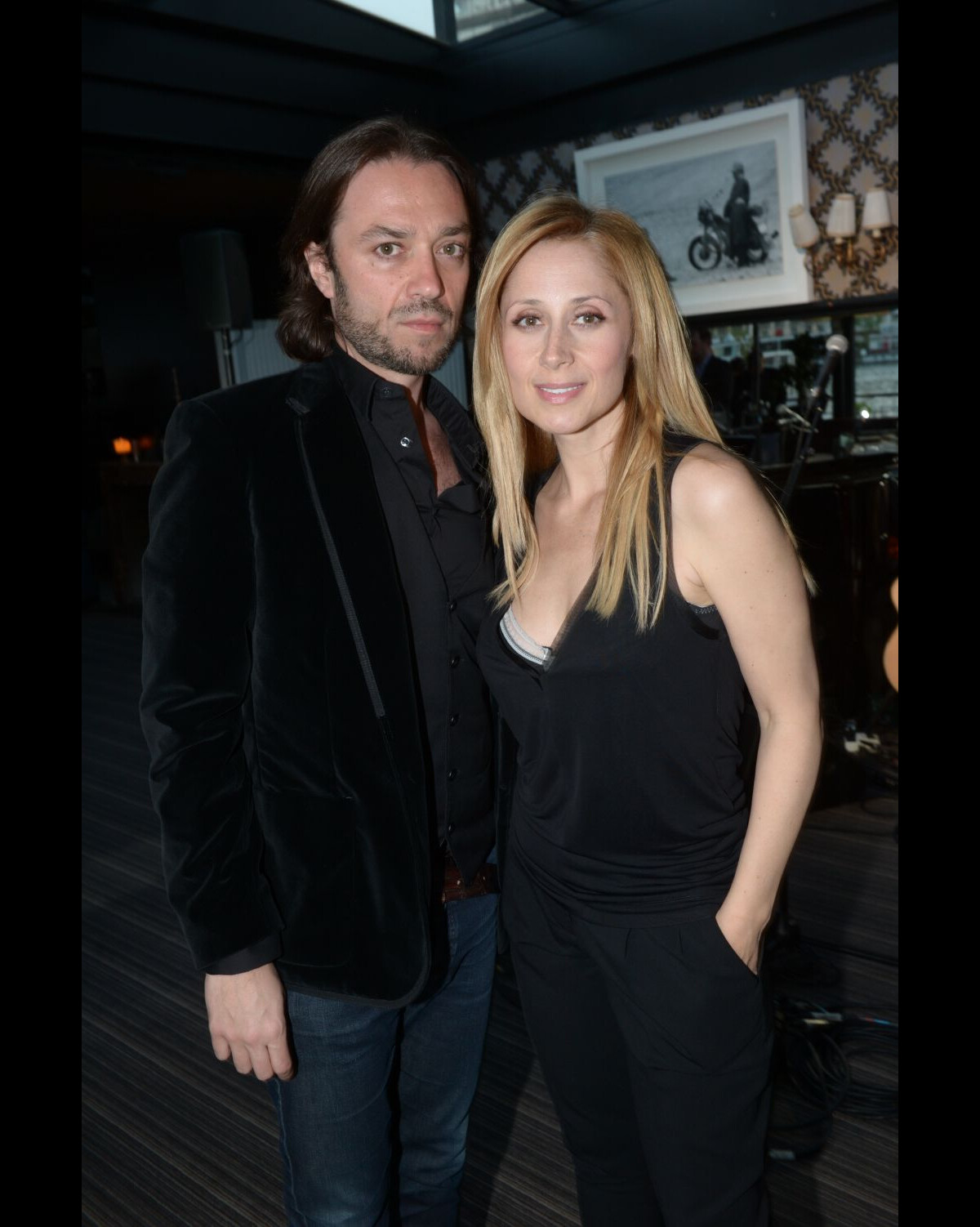 Photo : Lara Fabian et Stanislas lors de la dernière soirée Chabada au ...