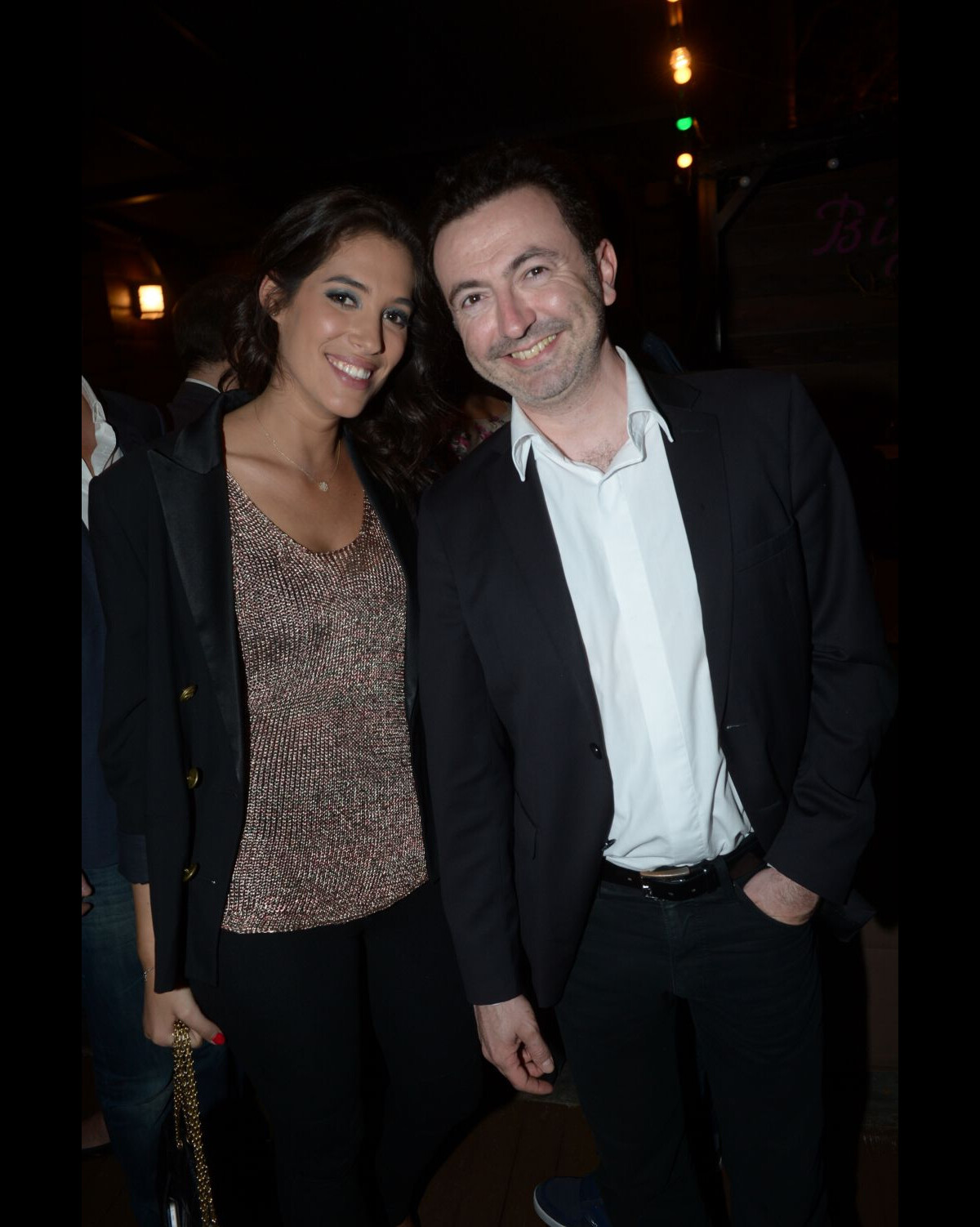 Photo : Laurie Cholewa et Gérald Dahan lors de la dernière soirée ...