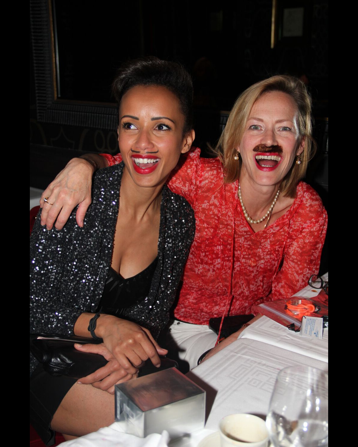 Photo : Exclusif - Sonia Rolland et Gabrielle Lazure lors de la soirée ...