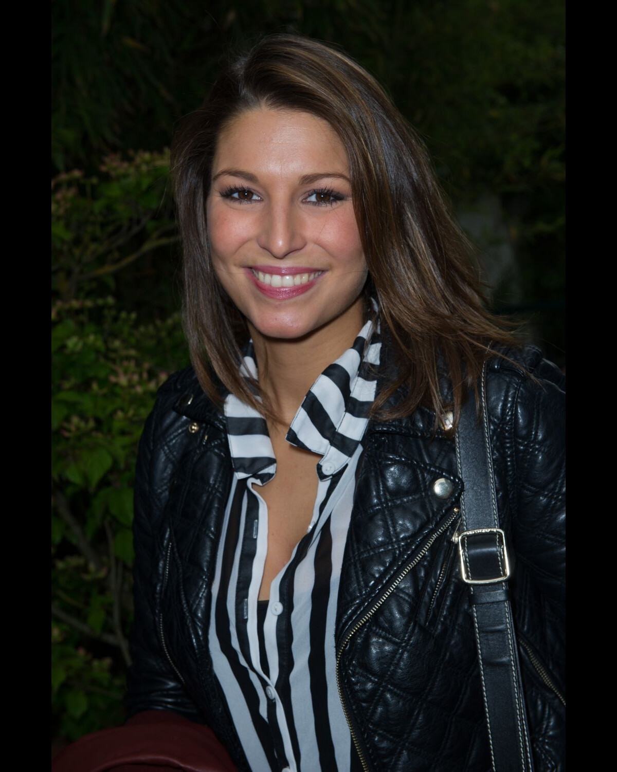 Photo : Laurie Thilleman au Village Roland-Garros le 26 Mai 2013 lors ...