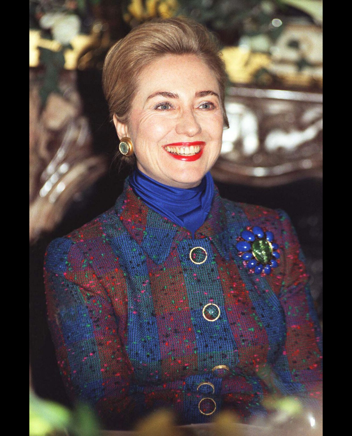Photo : Hillary Clinton à Londres le 21 novembre 1995. - Purepeople