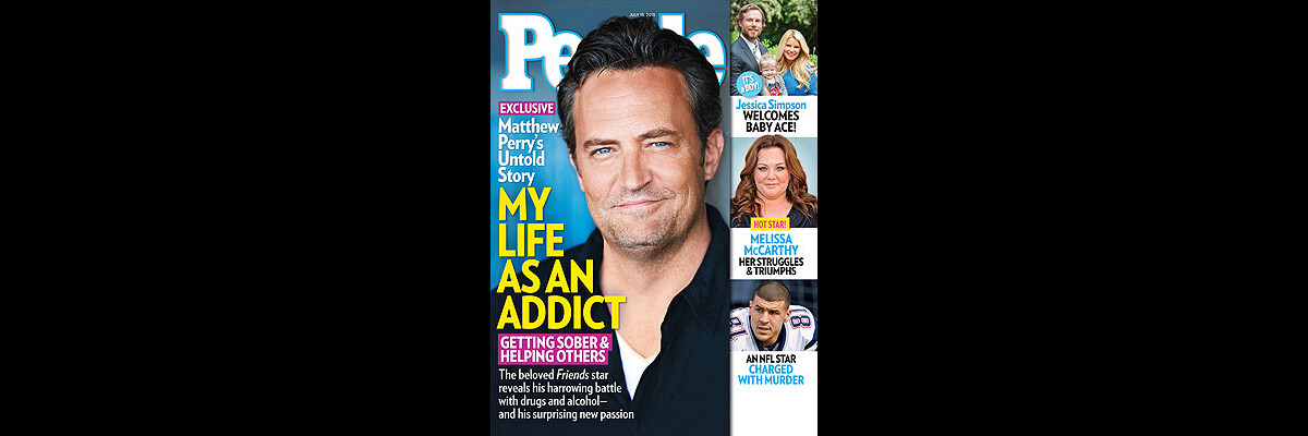 Photo : Matthew Perry en couverture de People - Purepeople