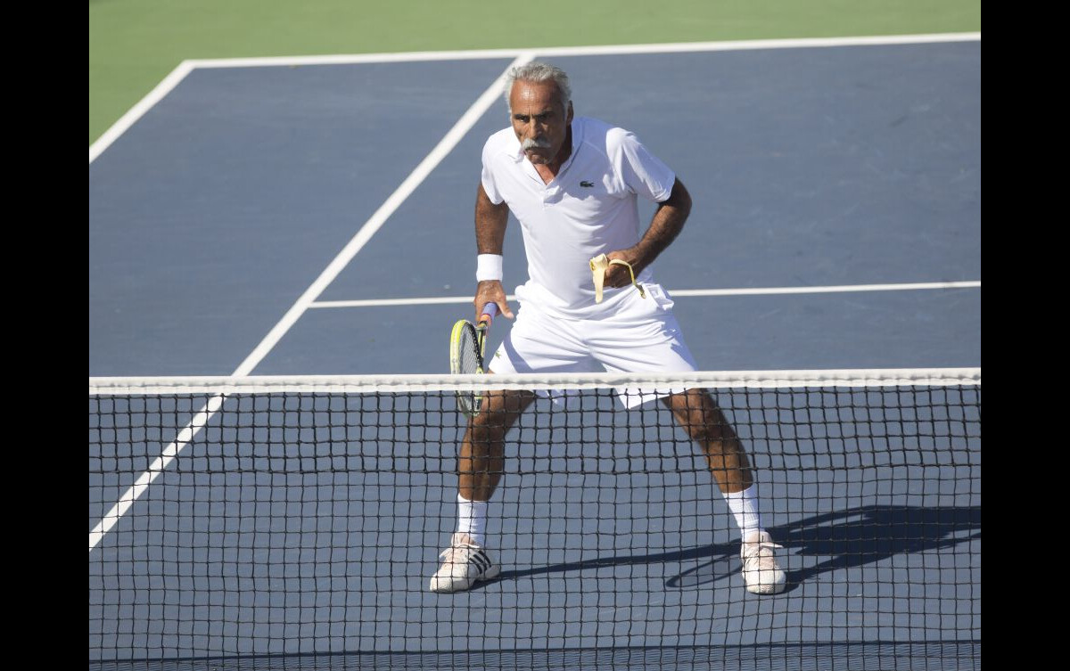 Photo : Mansour Bahrami à Knokke le 18 août 2013. - Purepeople
