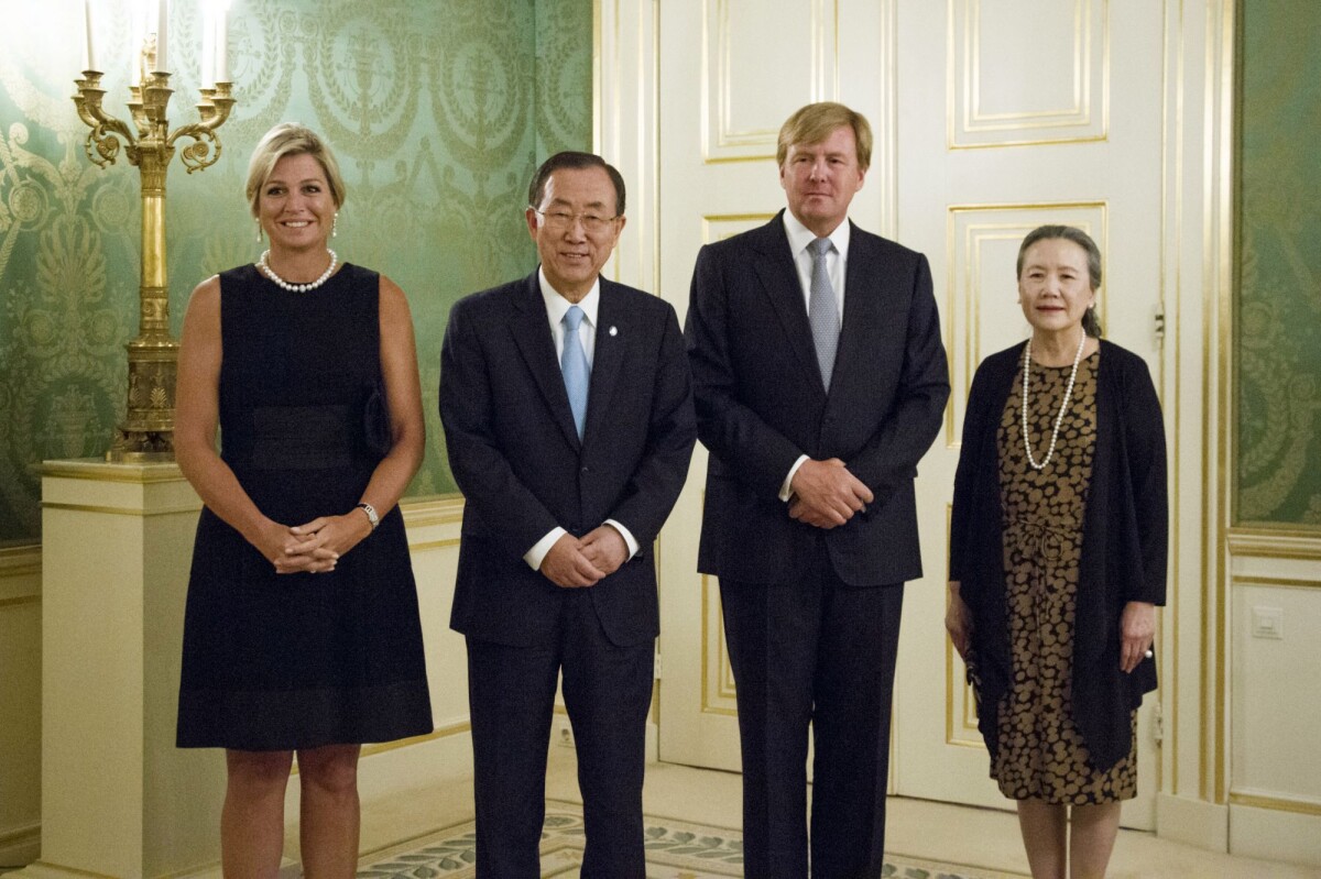 Photo : La reine Maxima et le roi Willem-Alexander des Pays-Bas ...