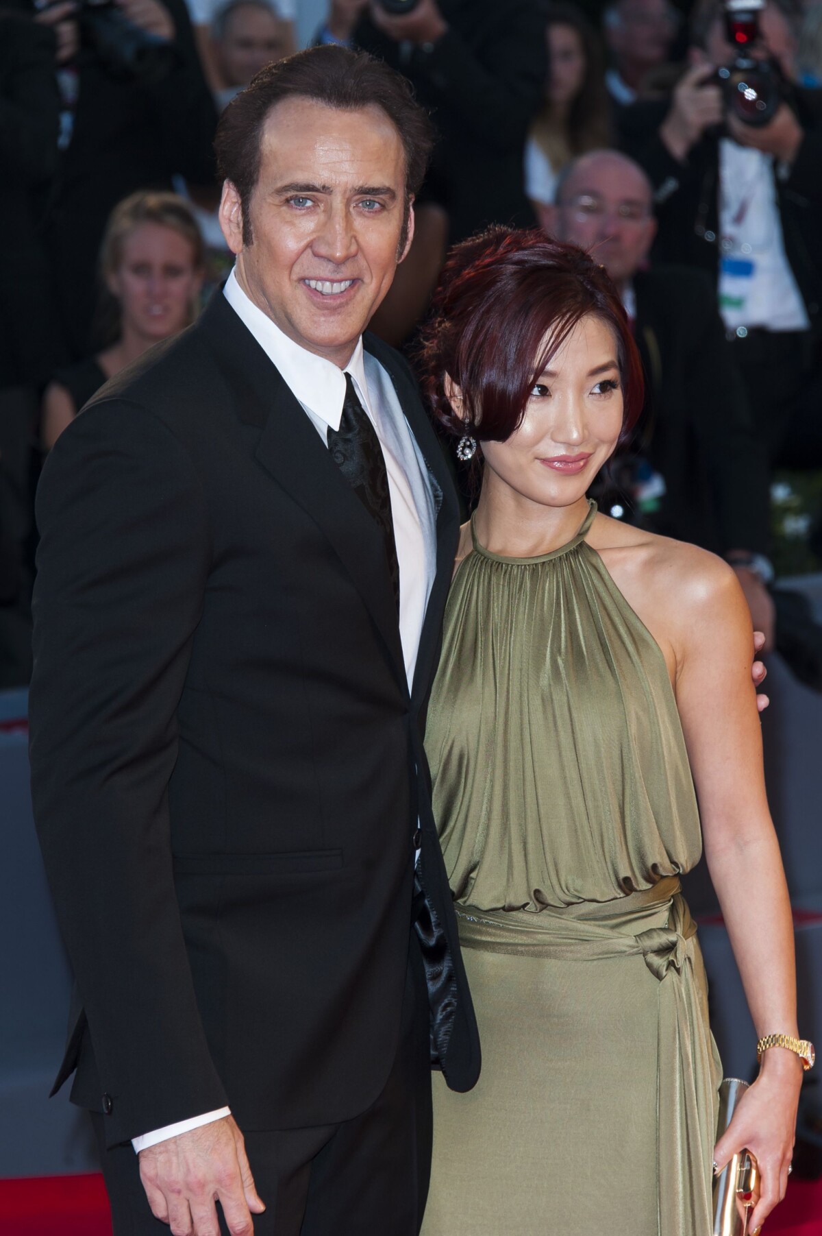 Photo : Nicolas Cage et sa femme Alice Kim Cage à la 70e Mostra de ...