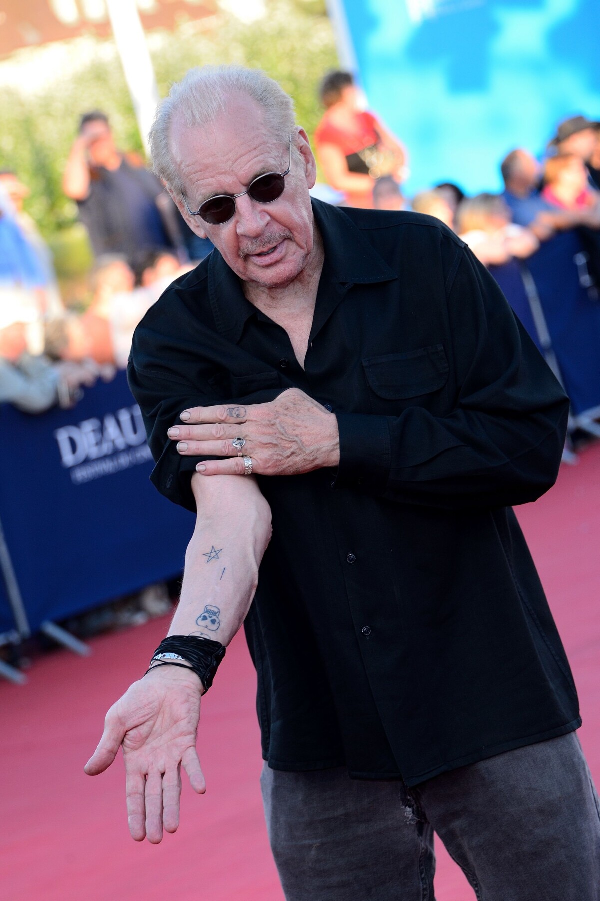 Vidéo : Larry Clark lors du festival de Deauville, le 4 septembre 2013 ...