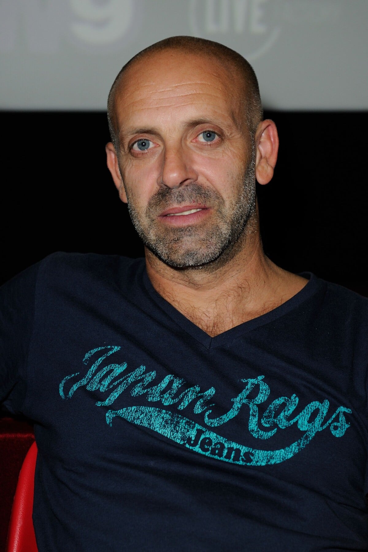 Photo : Eric Mazel, dit Kheops du groupe IAM, assiste à la conférence ...