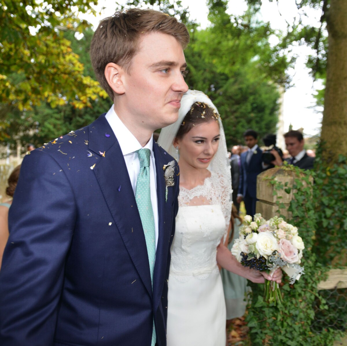 Photo : Euan Blair (fils de Tony) et Suzanne Ashman lors de leur ...