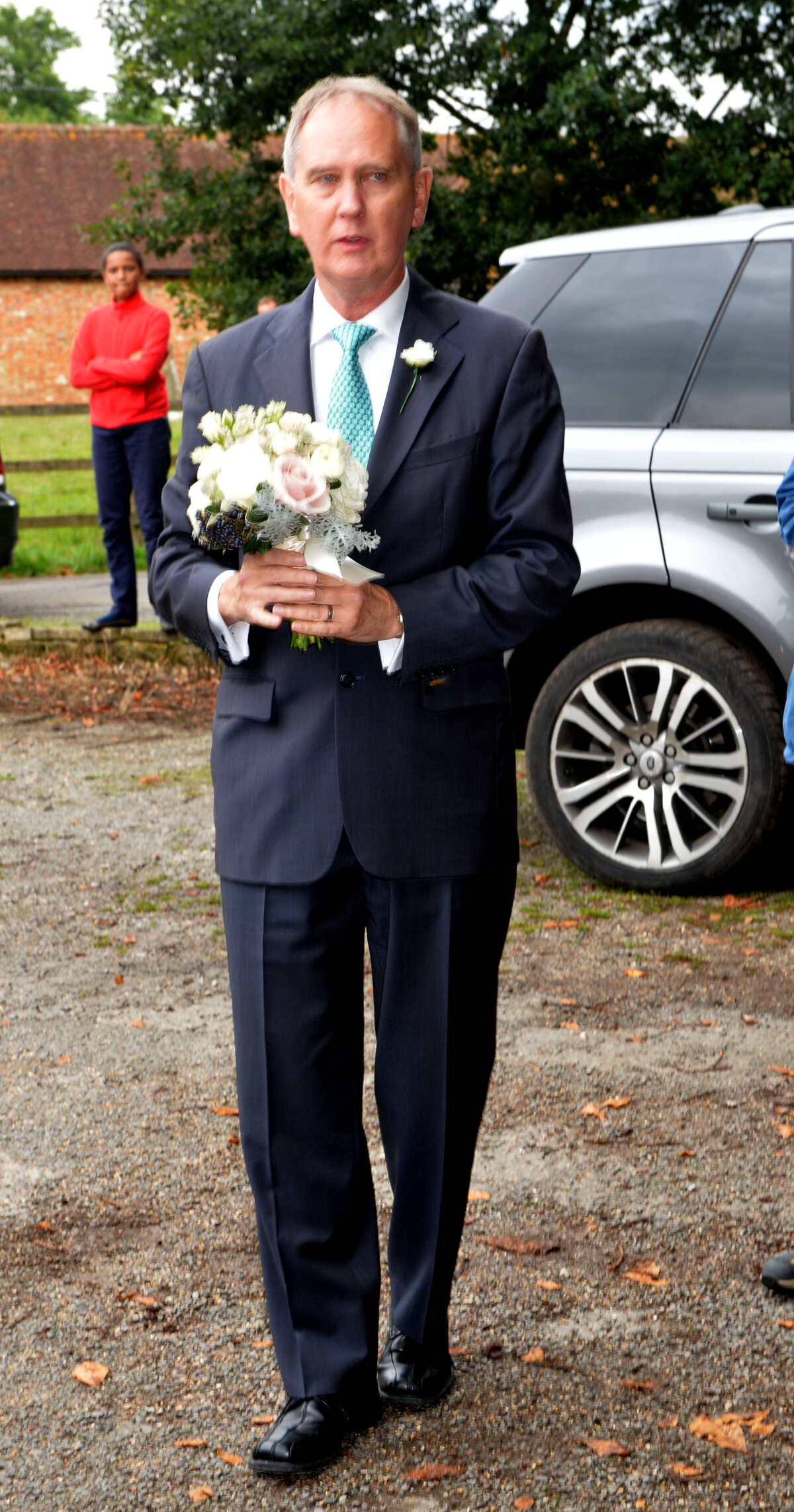 Photo : Jonathan Ashman lors du mariage d'Euan Blair et de sa fille ...