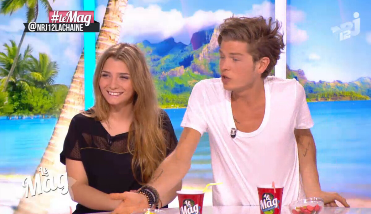 Photo : Clara et Gautier de Secret Story 7 étaient les invités du Mag d ...