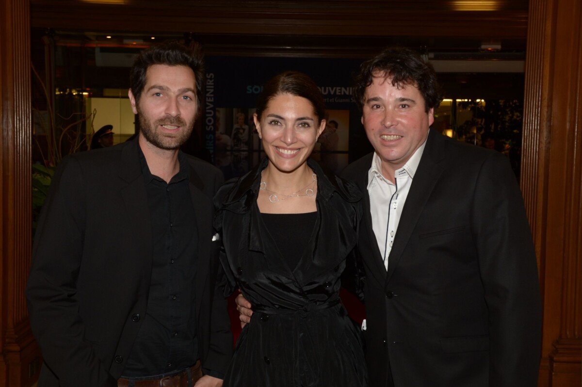 Photo : Caterina Murino avec Didier Audebert et Gianni Soglia à la ...