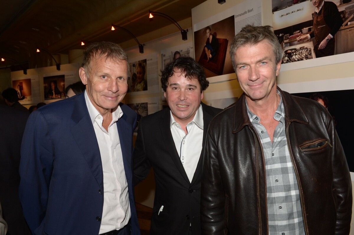 Photo : PPDA, Didier Audebert et Philippe Caroit à la soirée de ...