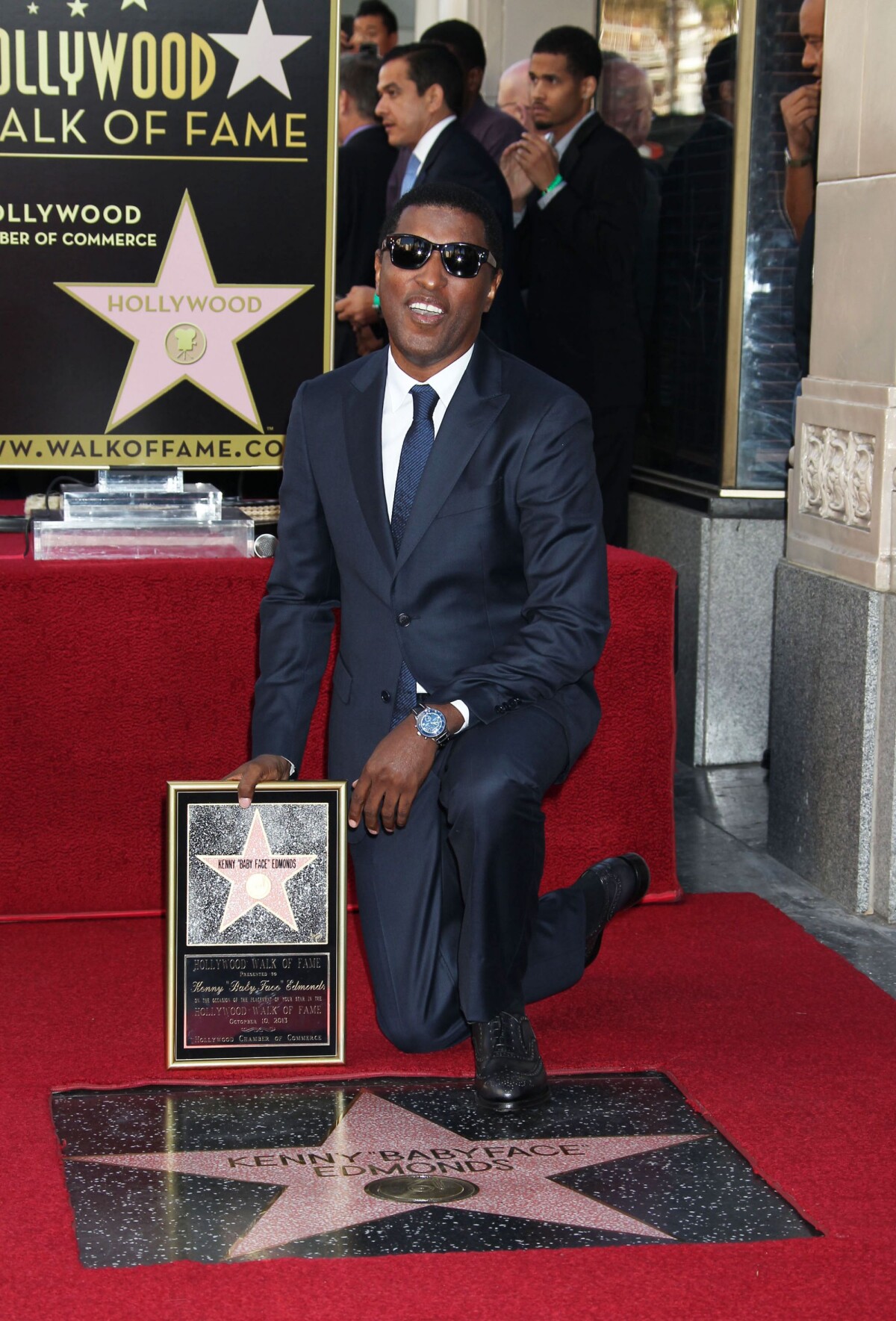 Photo : Kenny 'Babyface' Edmonds à l'inauguration de son étoile sur le ...