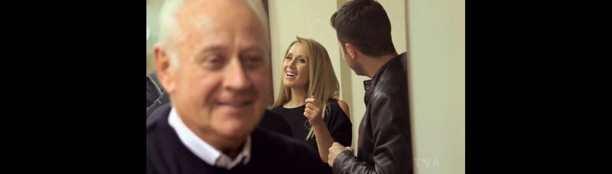 Photo : Lara Fabian et son papa Pierre dans l'émission Accès Illimité ...