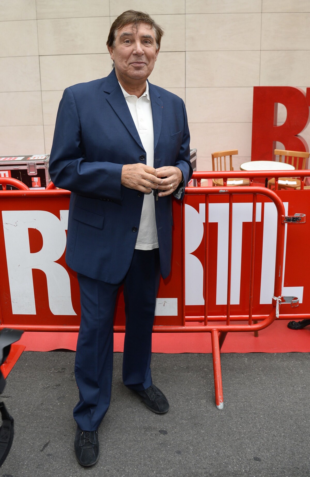 Photo : Jean-Pierre Foucault - Conférence de presse de rentrée de RTL é ...