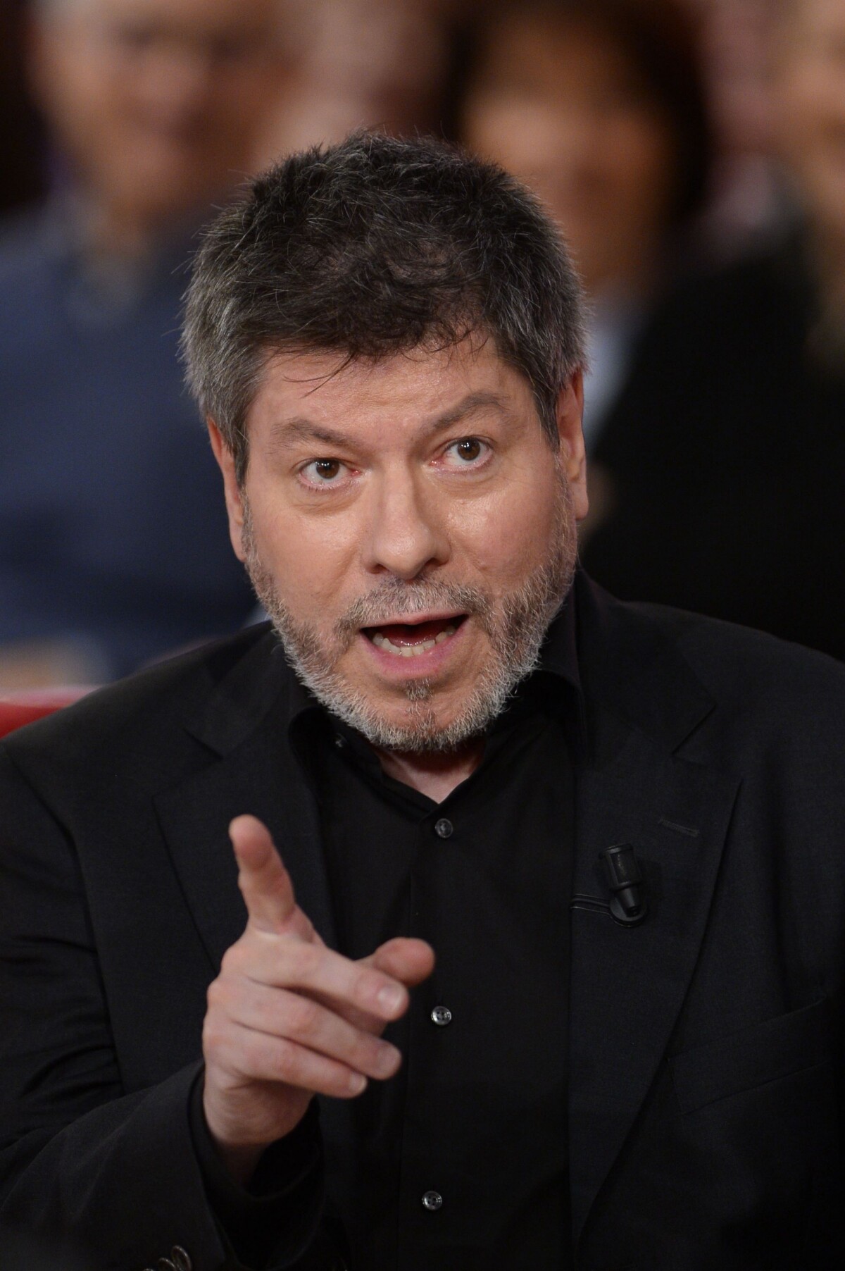 Photo : Régis Laspales lors de l'enregistrement de l'émission Vivement ...