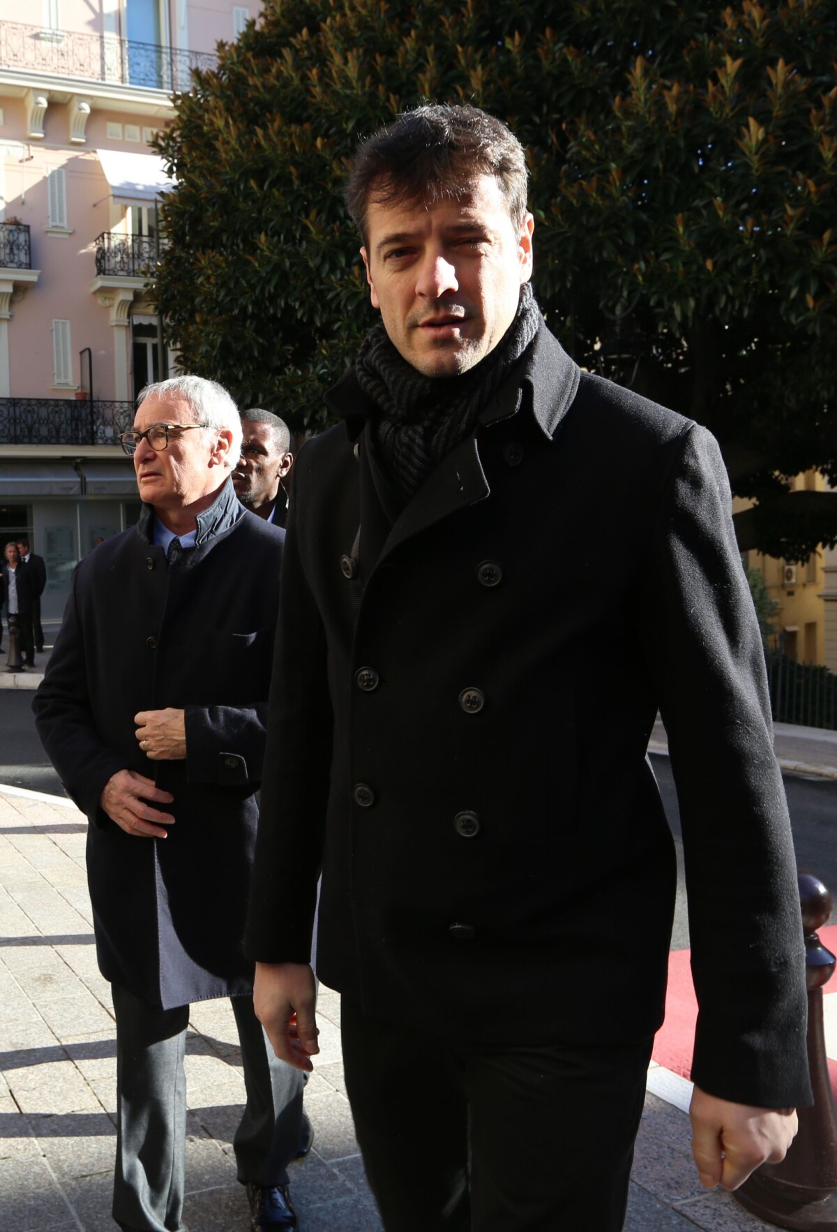 Photo : Flavio Roma, Claudio Ranieri et Eric Abidal aux obsèques de ...