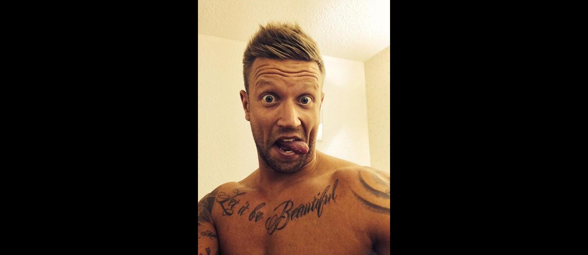 Photo : Benjamin, candidat des 'Anges de la télé-réalité 6'. Mars 2014 ...